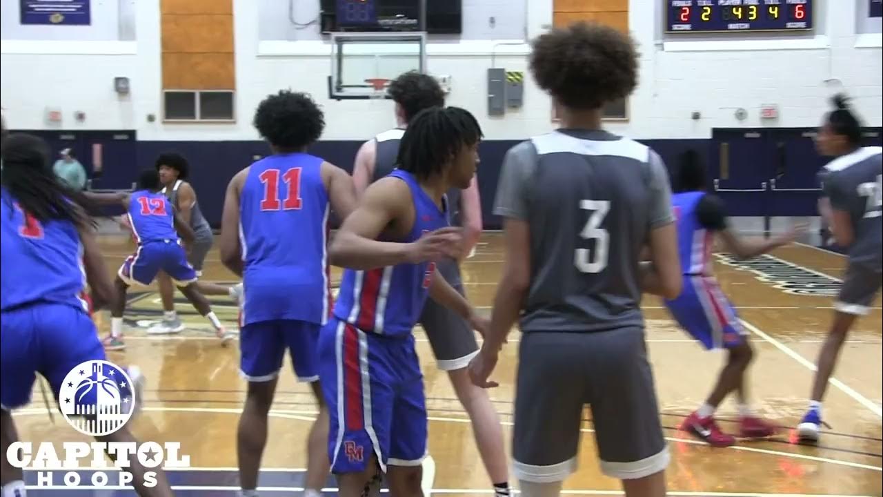 2023 WCAC QUARTERFINALS - O'Connell vs DeMatha Highlights - YouTube