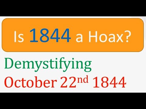 Demystifying October 22 1844 - YouTube