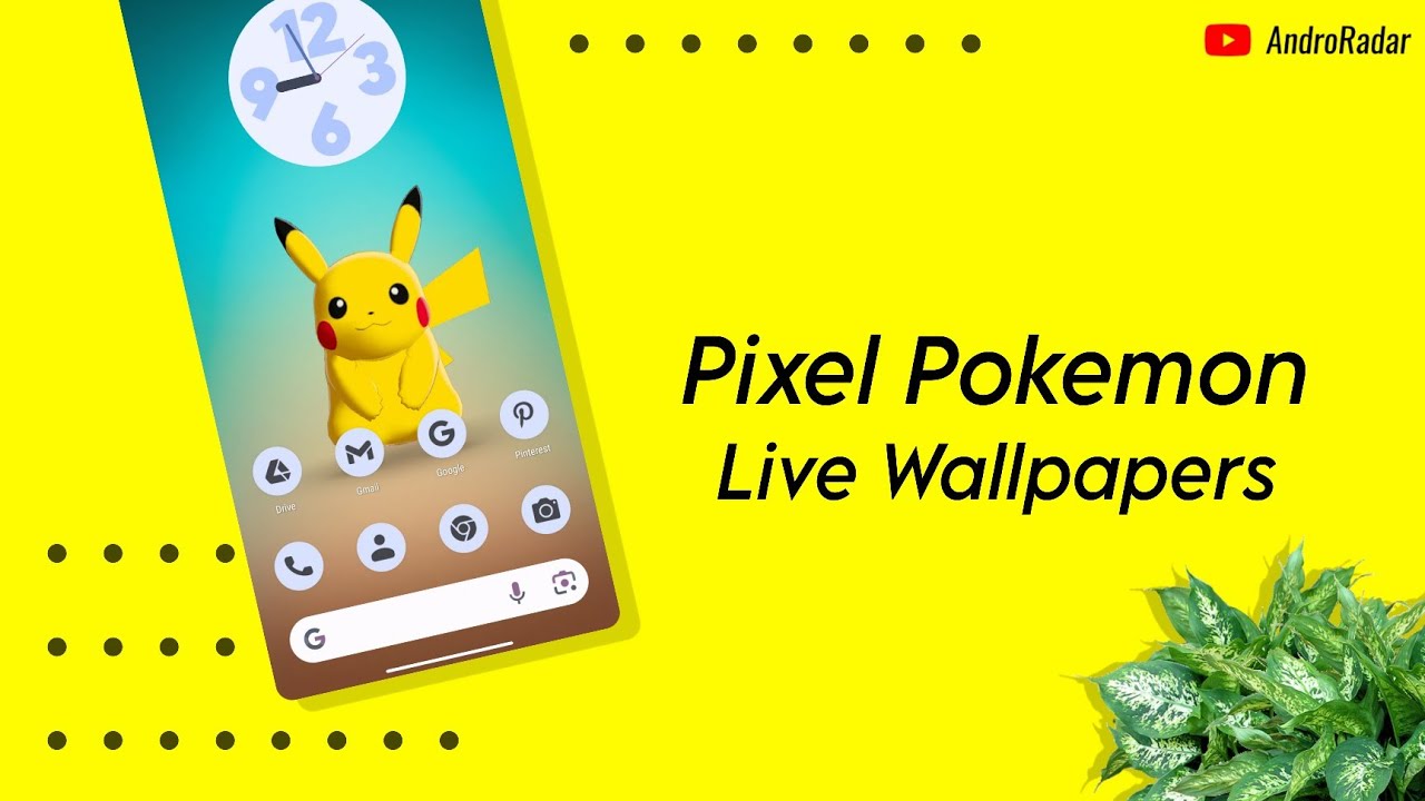 Google Pixel Pokémon Sidekick Wallpaper for any Android | Pokémon ...