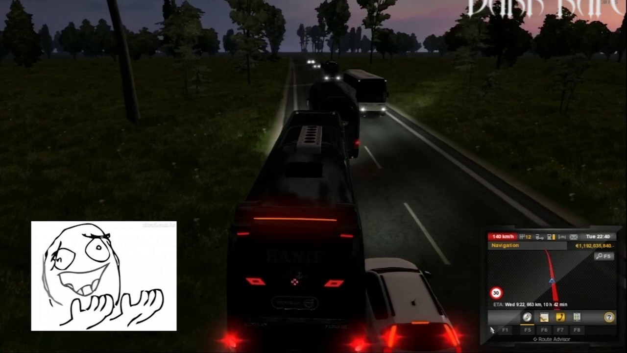 ETS2SP|| BD MOD|| Good Driver-Bad Driver|| Overtakes|| Gameplay - YouTube