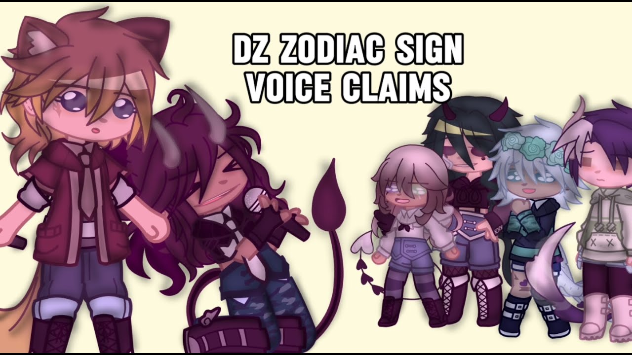 🦋 DZ Voice Claims 🦋 {Zodiac Signs Gacha} 🌹|Mina|🌹 - YouTube
