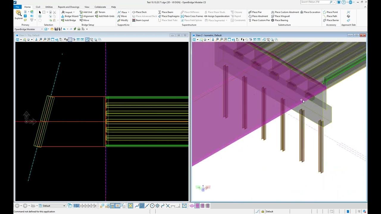 New Approach Slab Feature in OpenBridge Modeler - YouTube