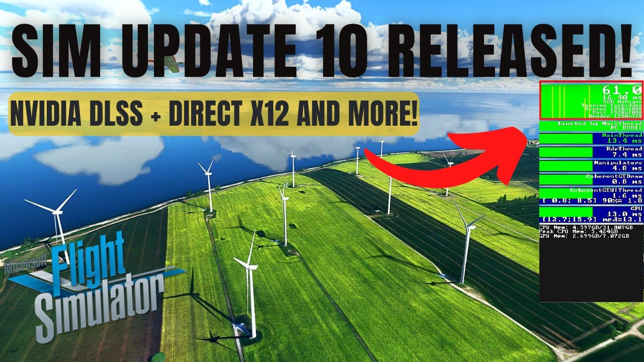 HUGE PERFORMANCE IMPROVEMENTS! EVERYTHING NEW IN SIM UPDATE 10 ...