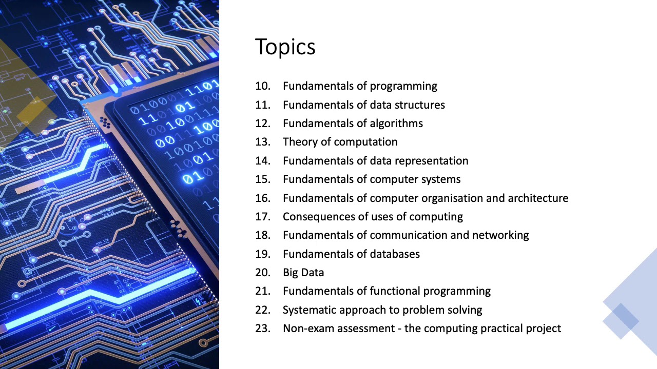 A Level Computer Science - YouTube