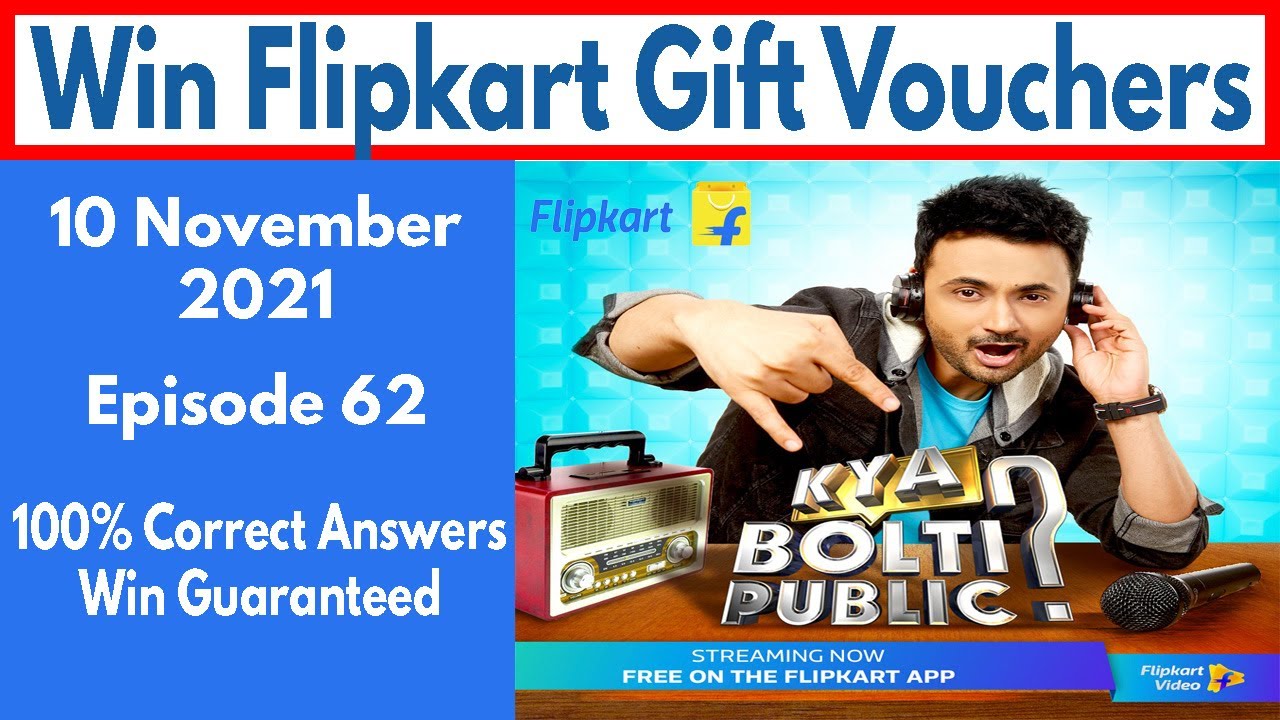 Kya Bolti Public Answers Today | Episode 62 | Flipkarta Kya Bolti ...