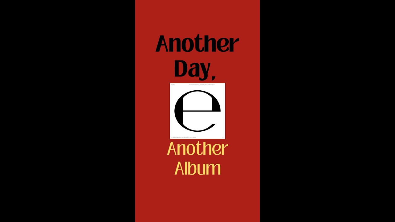 Another Day, Another Album - E by Ecco2k - YouTube