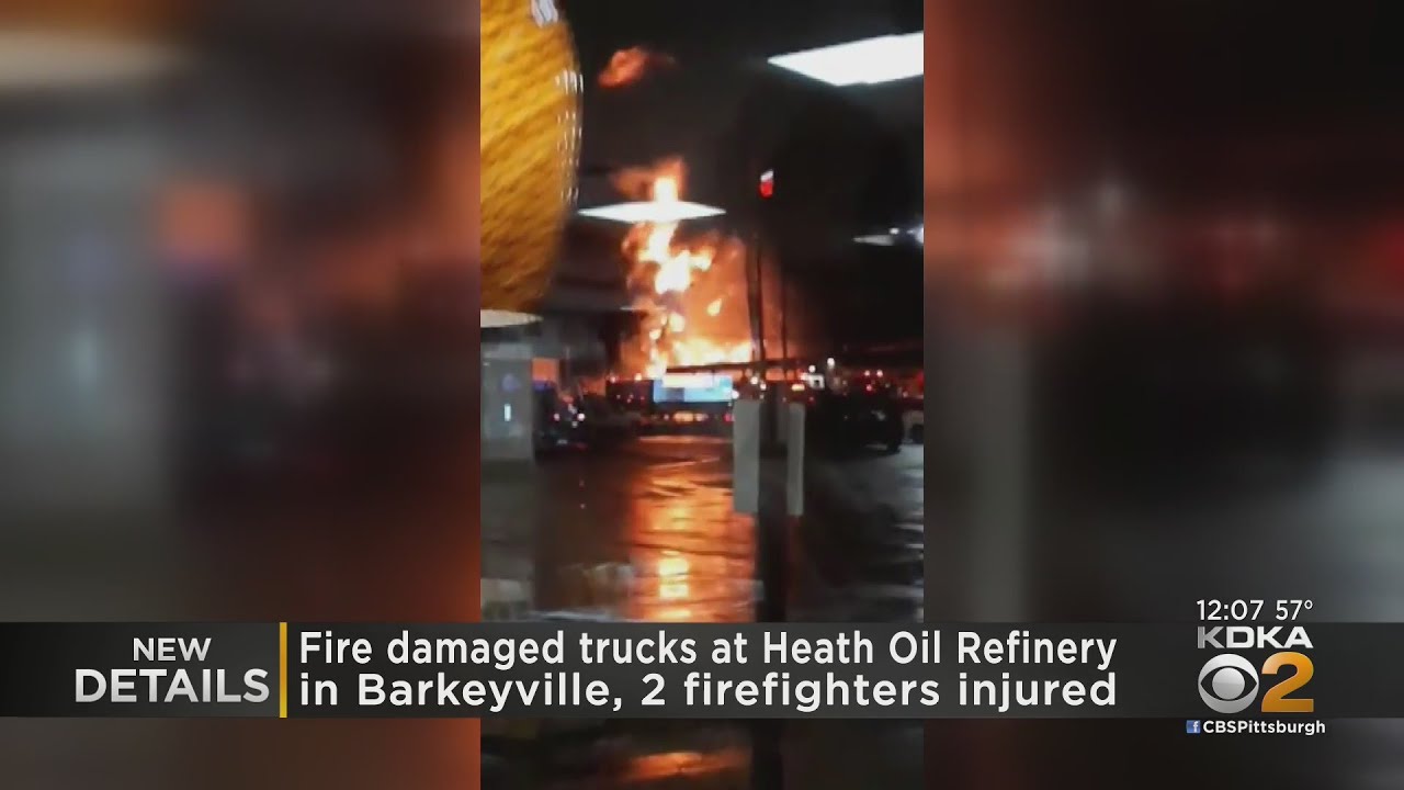 2 Firefighters Injured After Multiple Trucks Catch Fire At Venango ...