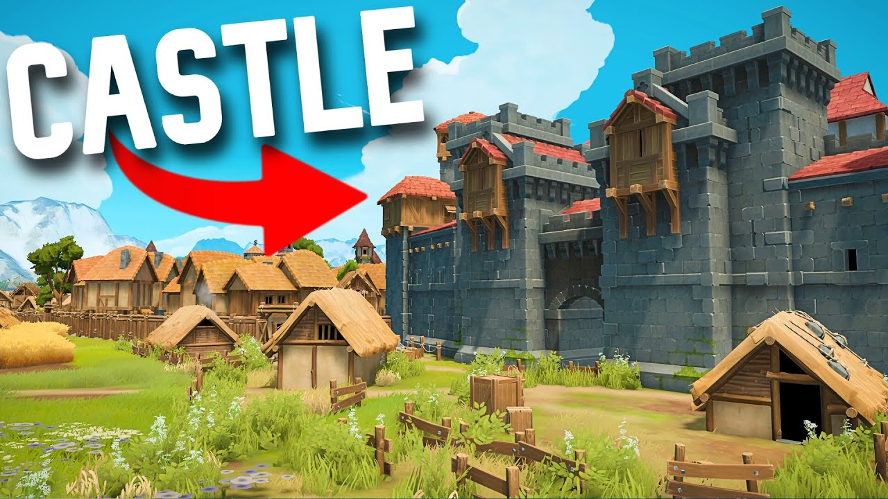 FRESH START - BETTER THAN MANOR LORDS? - Building Our First Castle in ...