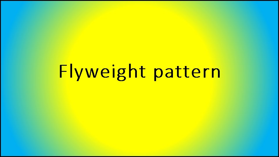 Flyweight pattern - YouTube