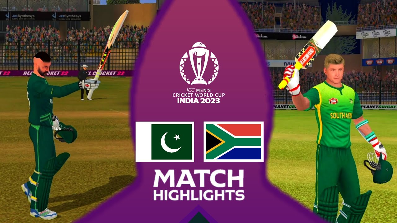 Icc World Cup 2023 Match 26 Highlights Pakistan Vs South Africa