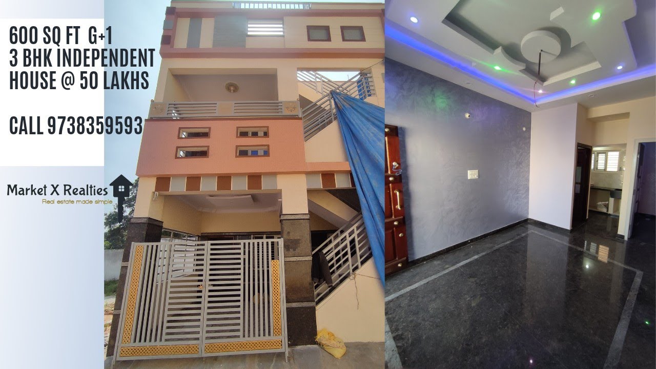Independent House for sale in Bangalore | 600 Sqft | 50 Lakhs | North ...