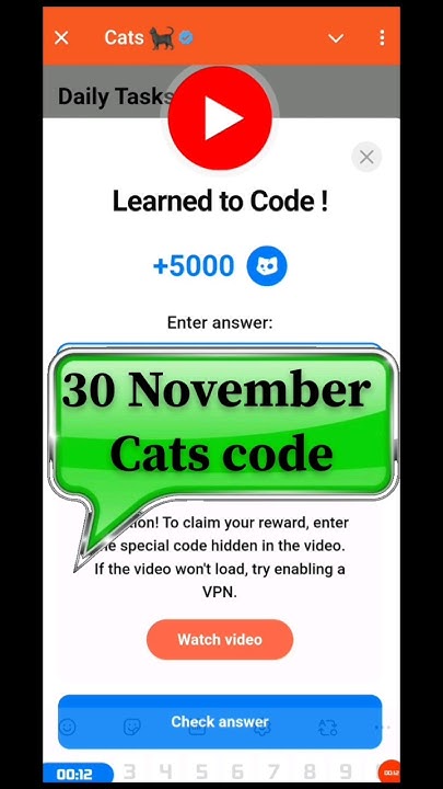 cats code Learned to code | today new cats code| learned to code cats code #cats - YouTube