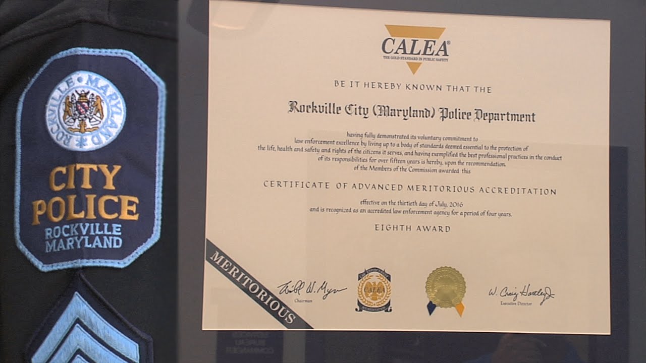 RCPD CALEA Accreditation - YouTube