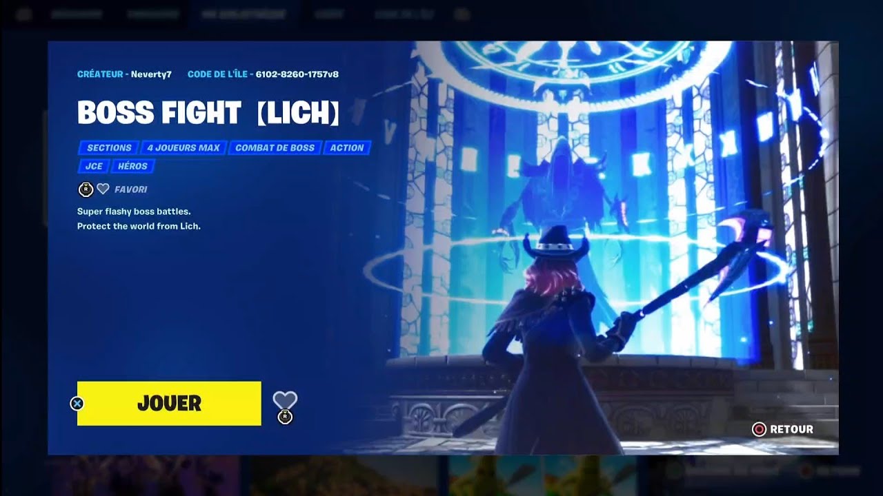 Fortnite Boss fight (LICH) - YouTube