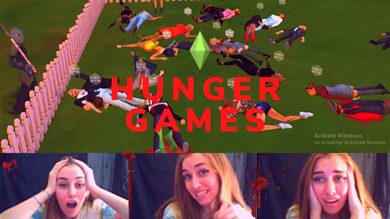 Sims 4 HUNGER GAMES with celebrities and your sims (WHO WILL WIN ...
