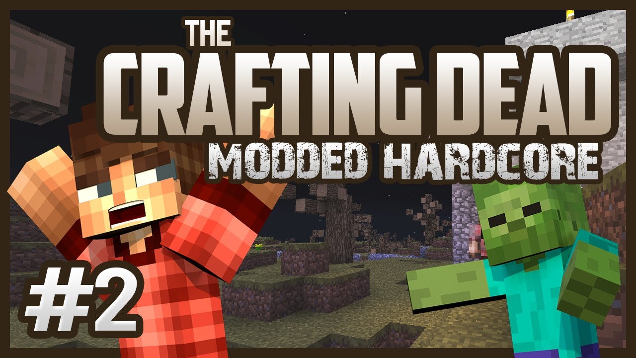 Crafting Dead Hardcore Modded Survival (Minecraft) Ep.2 "Side Stepping ...