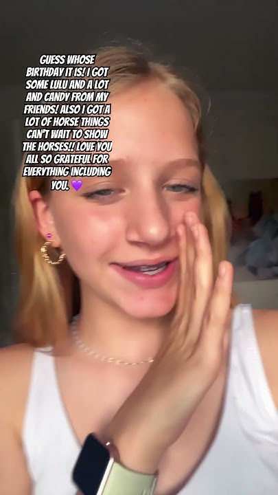 Guess whose birthday it is!! 💗💗 - YouTube