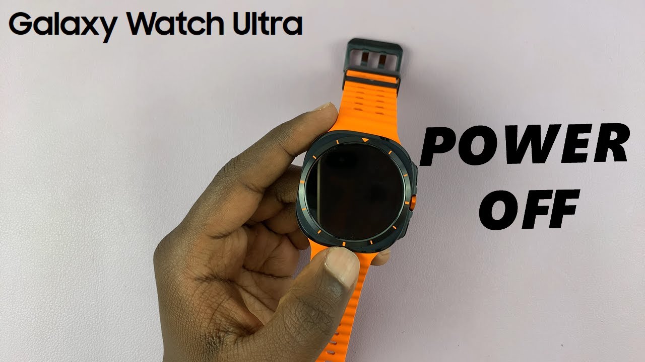 How To Turn OFF (Switch OFF) Samsung Galaxy Watch Ultra - YouTube