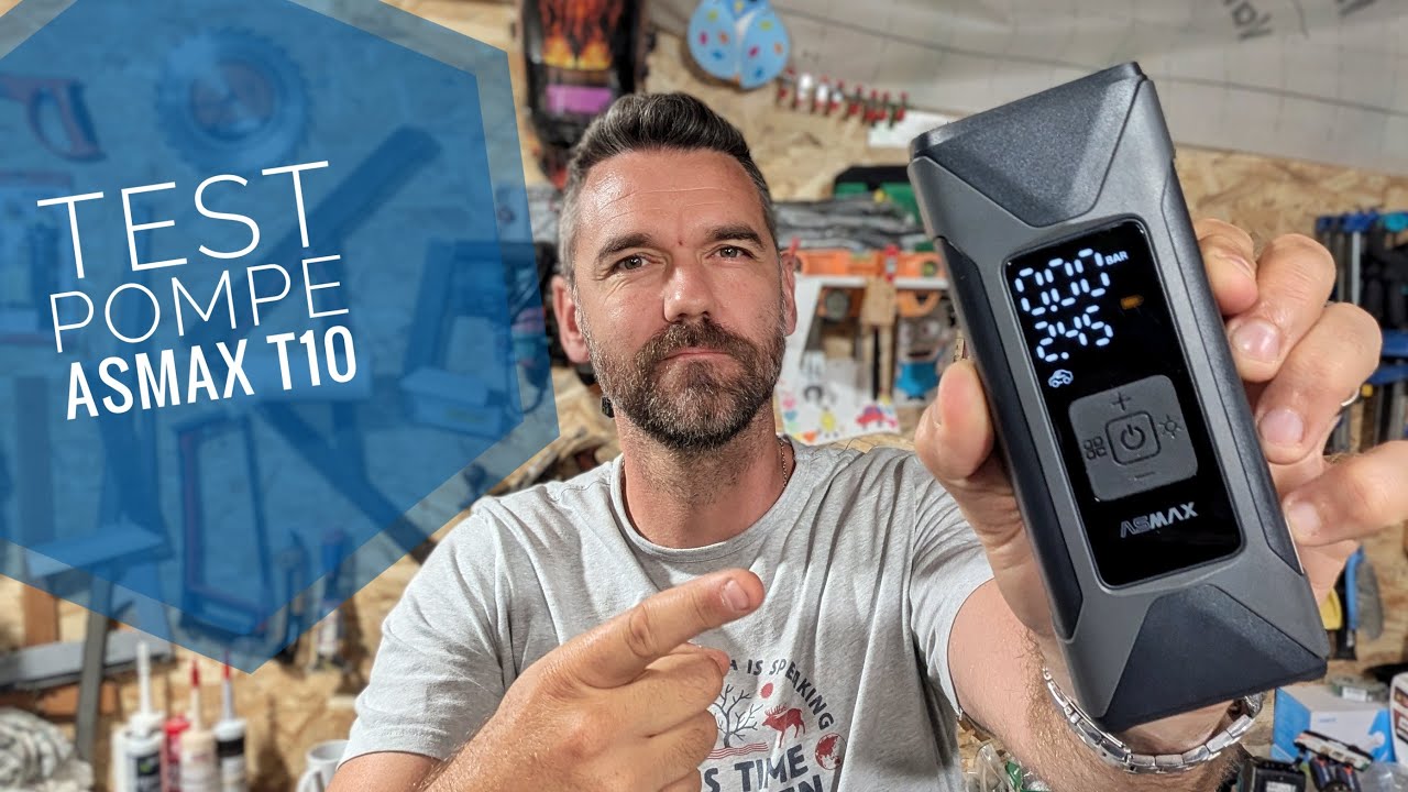TEST - ASMax t10 la petite pompe indispensable - YouTube