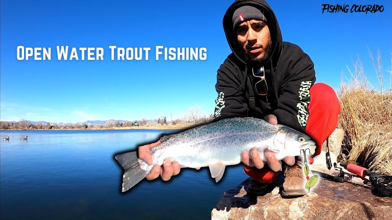 Open Water Rainbow Trout Fishing - YouTube