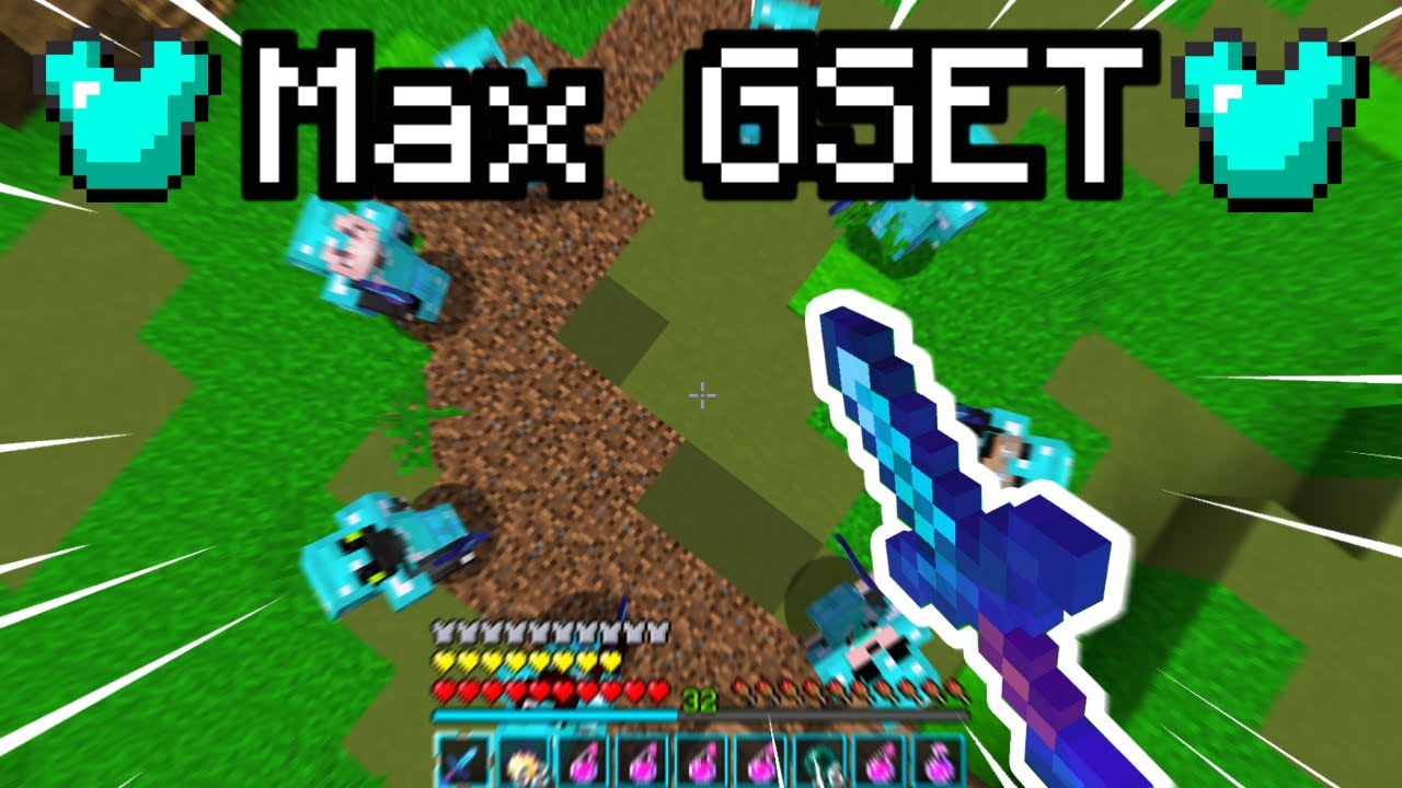 So I Went PVP With My MAXED GSET... - MCPE Factions - YouTube