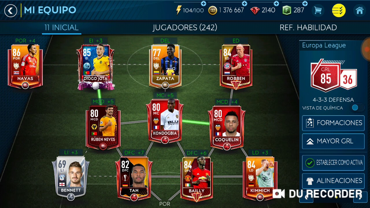 Recomendables Perfect Links en Fifa mobile - YouTube