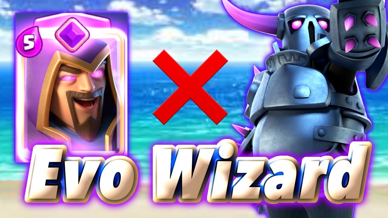 Evo Wizard × PEKKA is broken🫣-Clash Royale - YouTube
