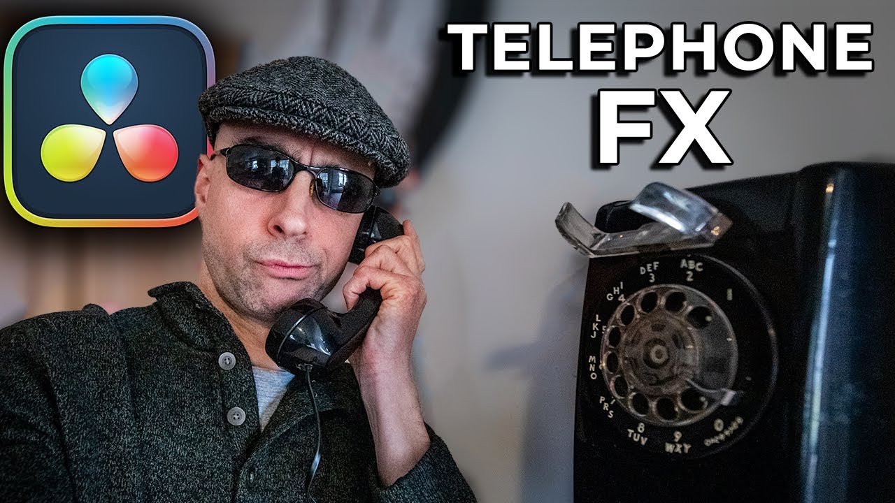 Telephone Audio EFFECT in DaVinci Resolve 17 | Quick Tip Tuesday! - YouTube