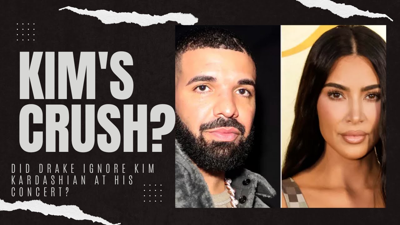 Kim Kardashian Attends Drake’s Concert & Gazing At Him - YouTube