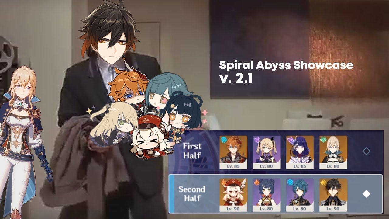 Klee & Childe showcase - Floor 12 9 Stars Abyss v 2.1 (Genshin Impact ...