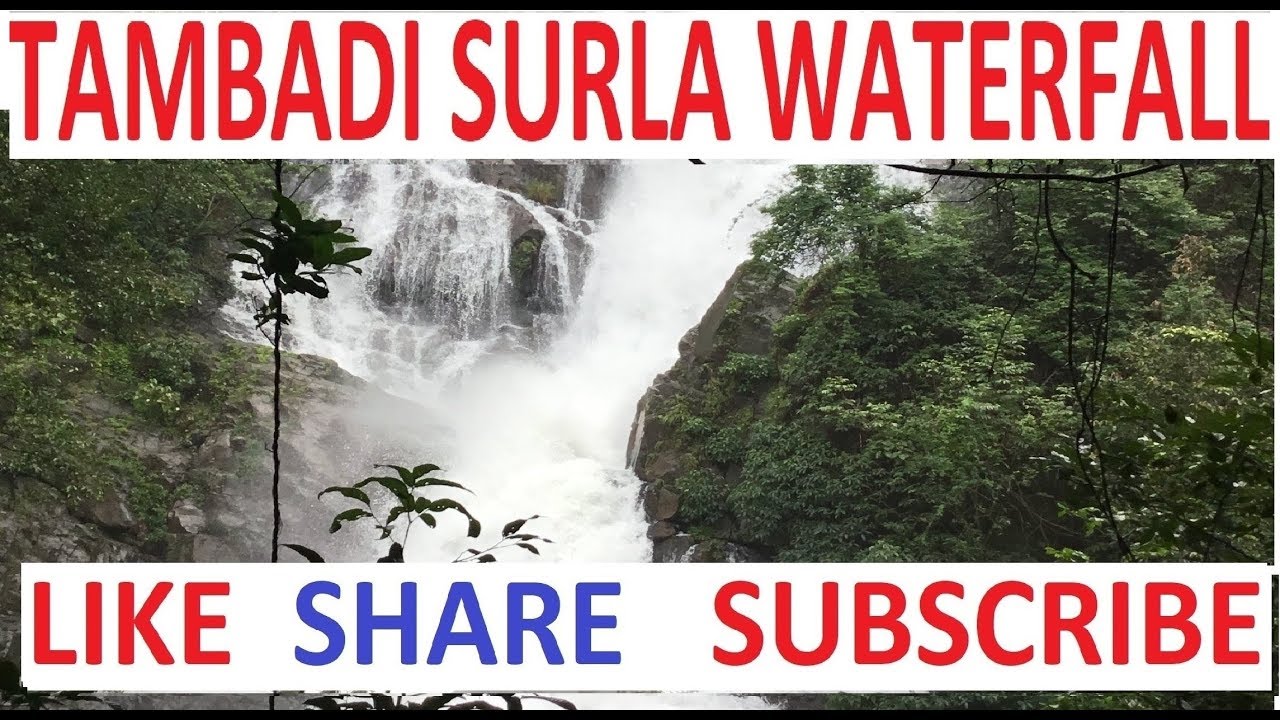 Tambadi Surla waterfall - Trekking - YouTube