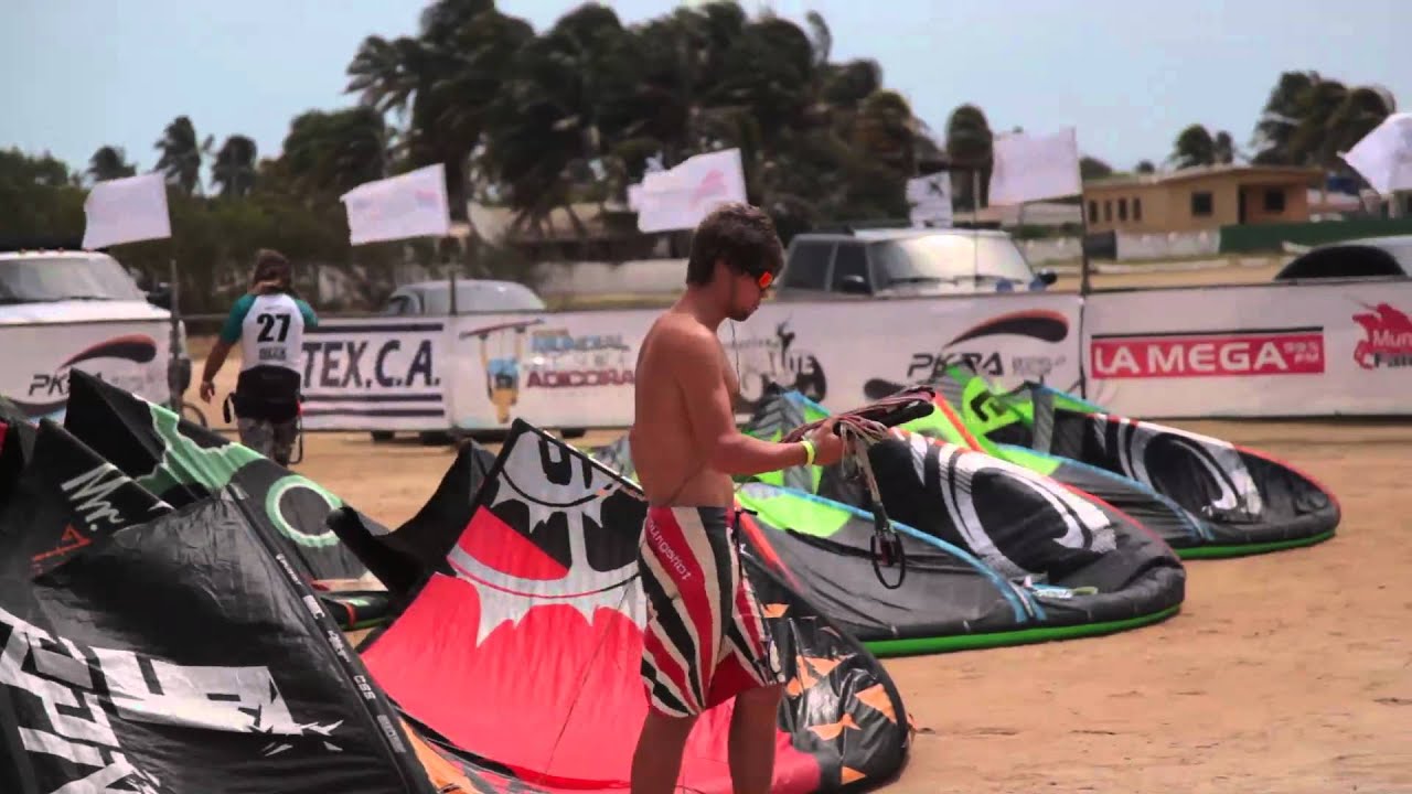 Copa Mundial de Kitesurf ADICORA - PKRA 2012 Venezuela - DAY 2 - YouTube