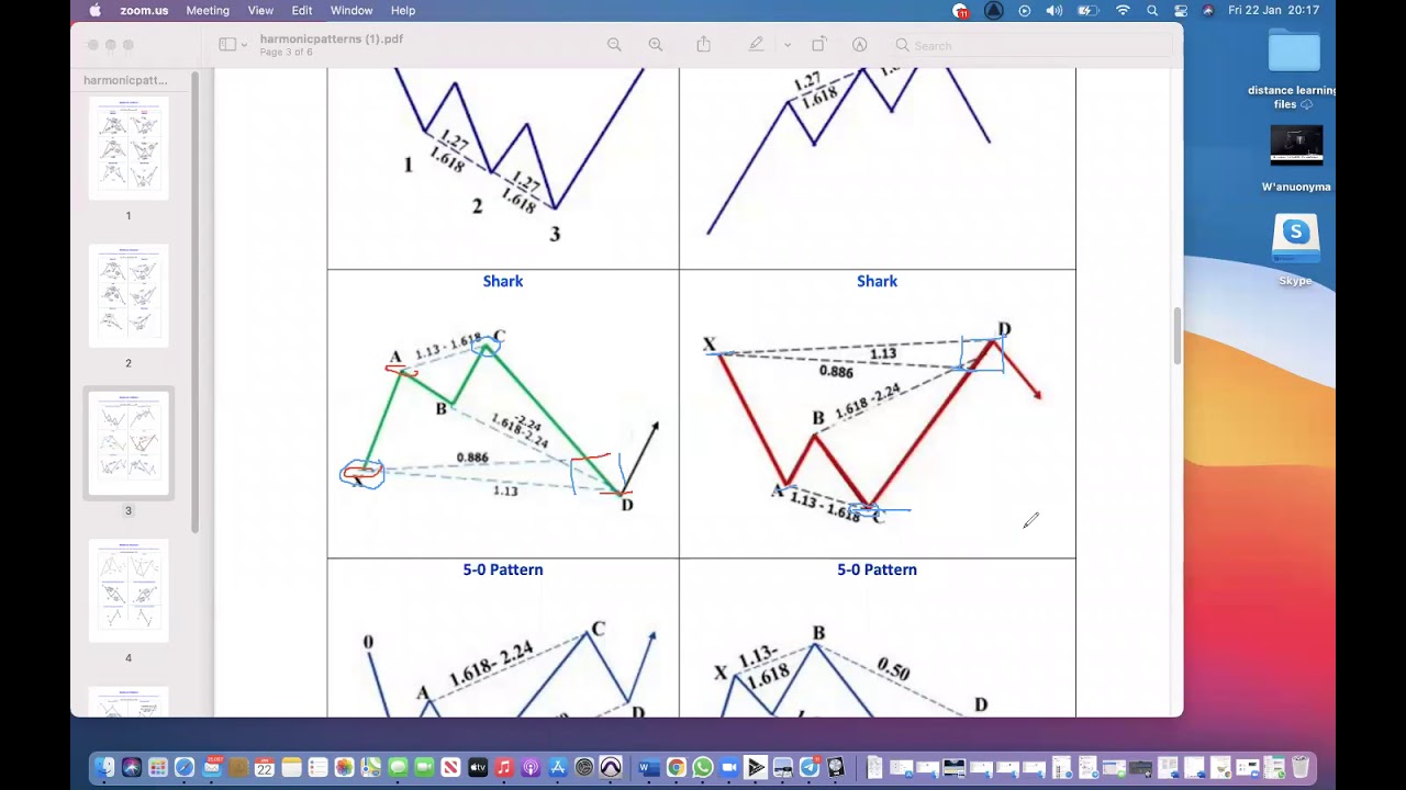 HOW TO TRADE THE ADVANCED SHARK HARMONIC PATTERN - YouTube