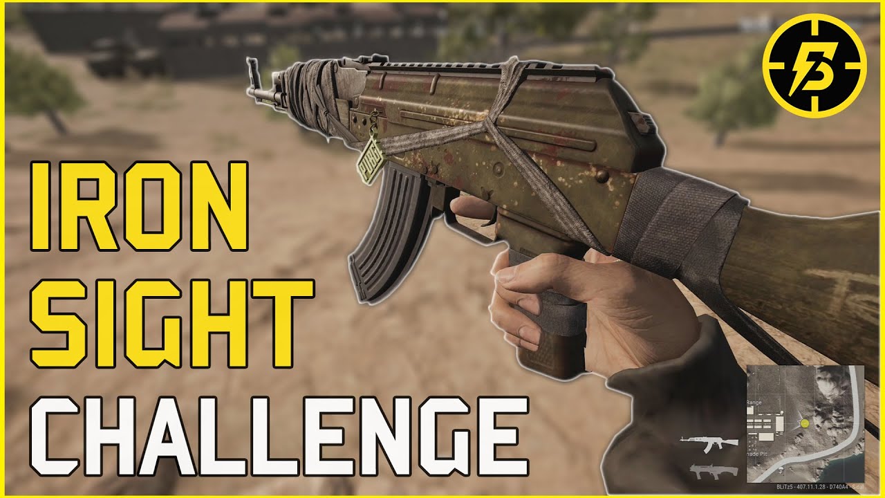 Iron Sight Challenge - PUBG - YouTube