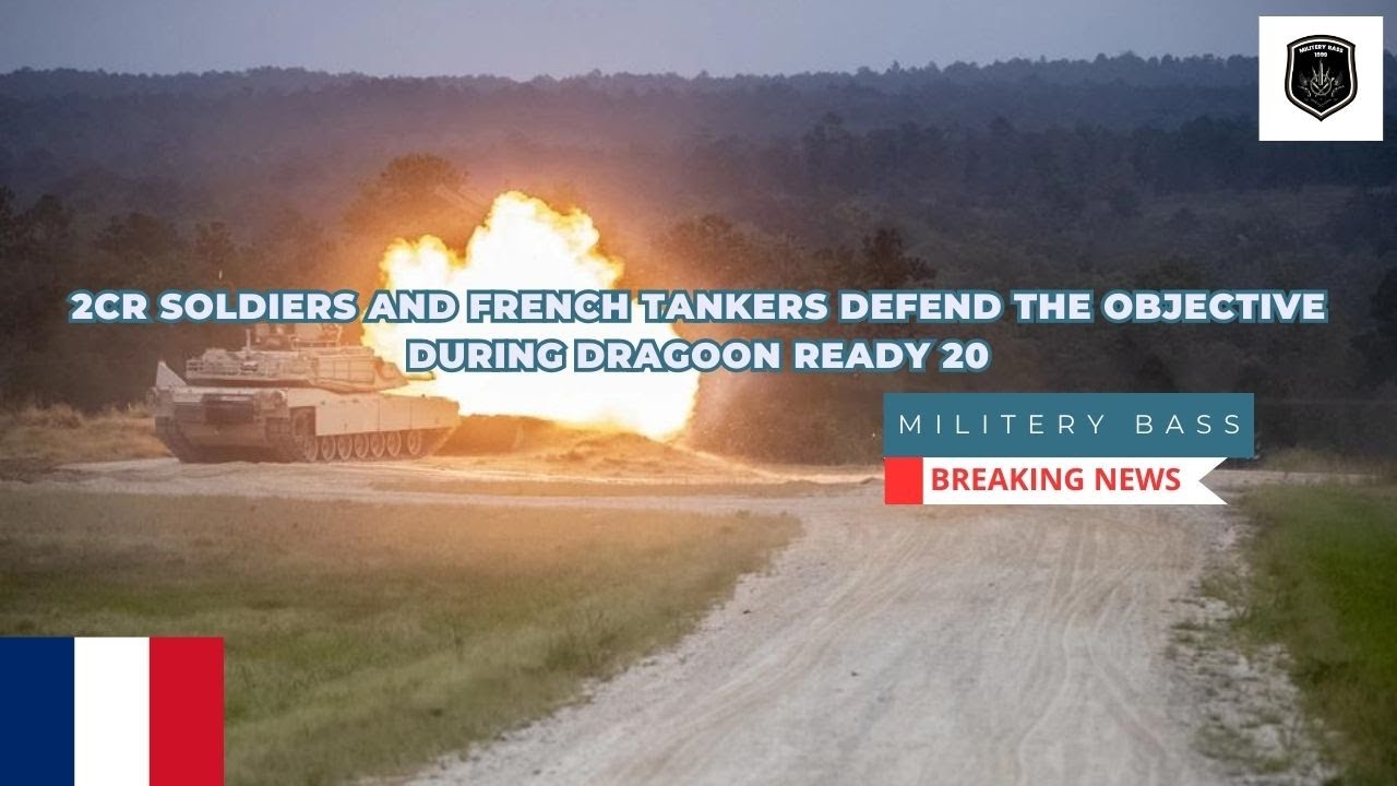 2CR Soldiers and French tankers defend the objective during Dragoon ...