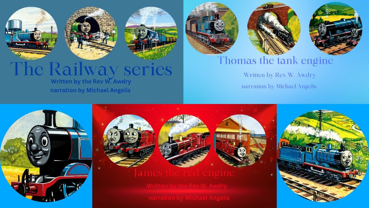 The three railway engines/ Thomas the tank engine/ James the red engine ...