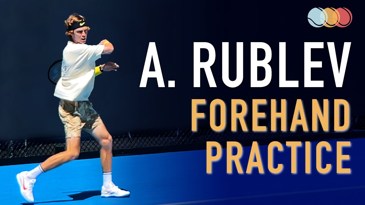 Andrey Rublev - Forehand [Super Slow Motion] (2021) - YouTube