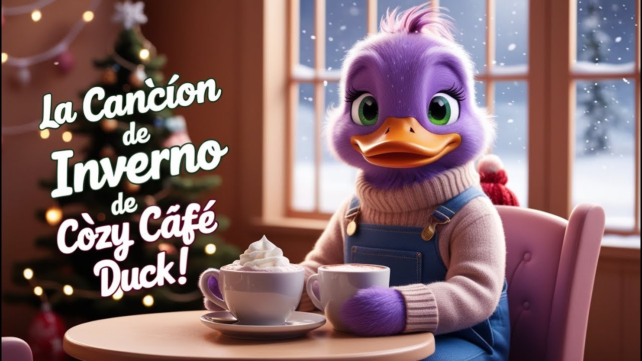 ¡La canción de invierno de Cozy Café Duck! ️ | Canción infantil ...