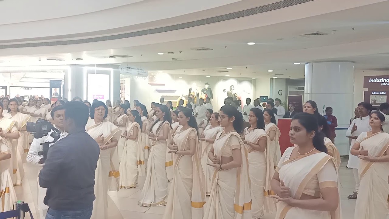 Word record on national anthem sign language SNBP School - YouTube