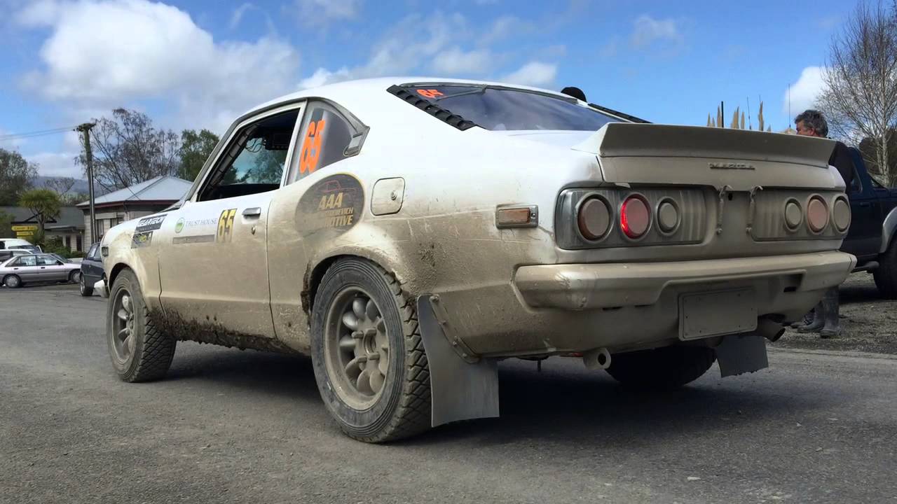 RX3 rally car - YouTube