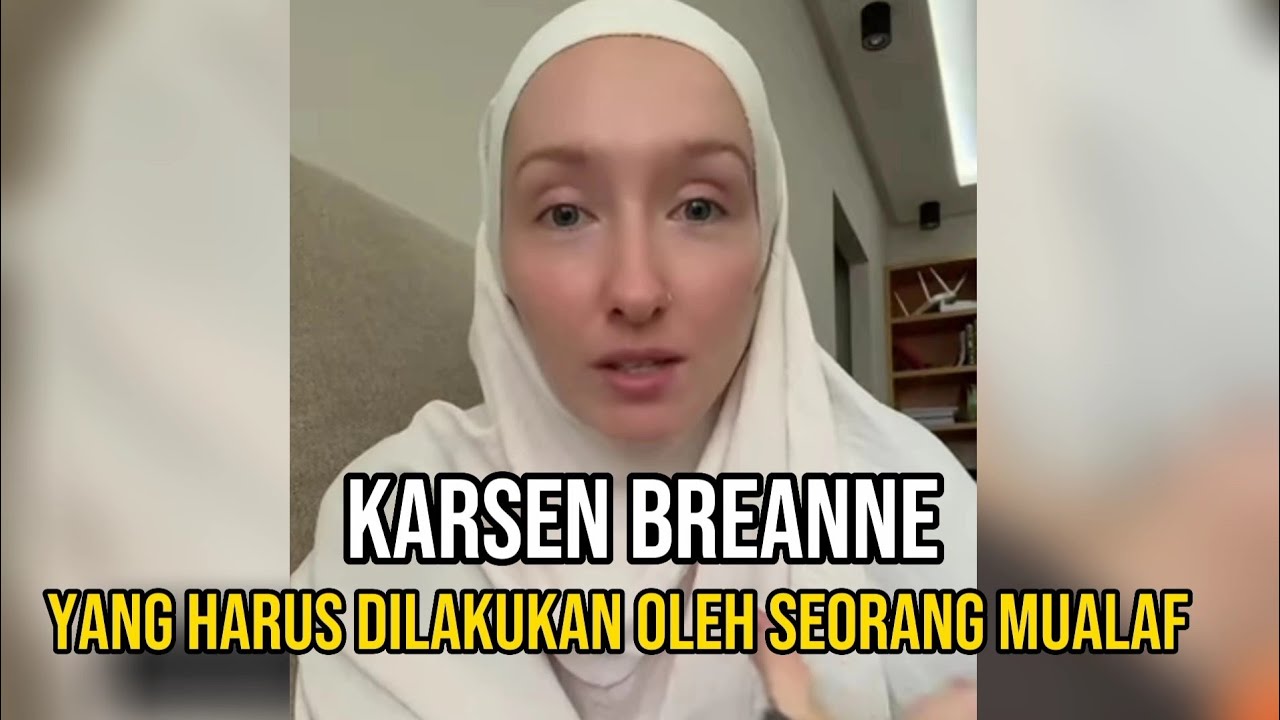 Yang harus dilakukan oleh seorang mualaf. #mualaf #islam #kisahislami ...