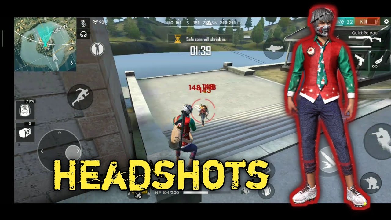 garenafreefire solo vs squad best gameplay - YouTube