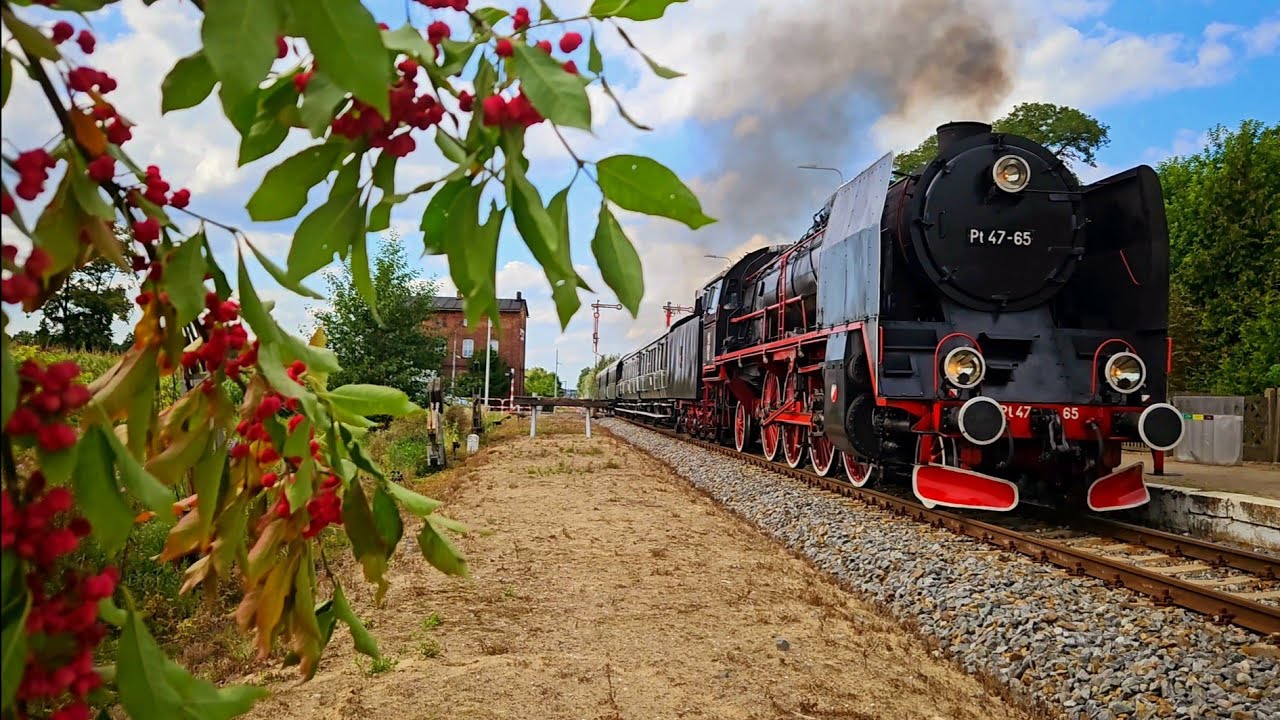 Pt47-65 z pociągiem JUPITER EXPRESS" Tuchorza, 10.08.2024 - YouTube