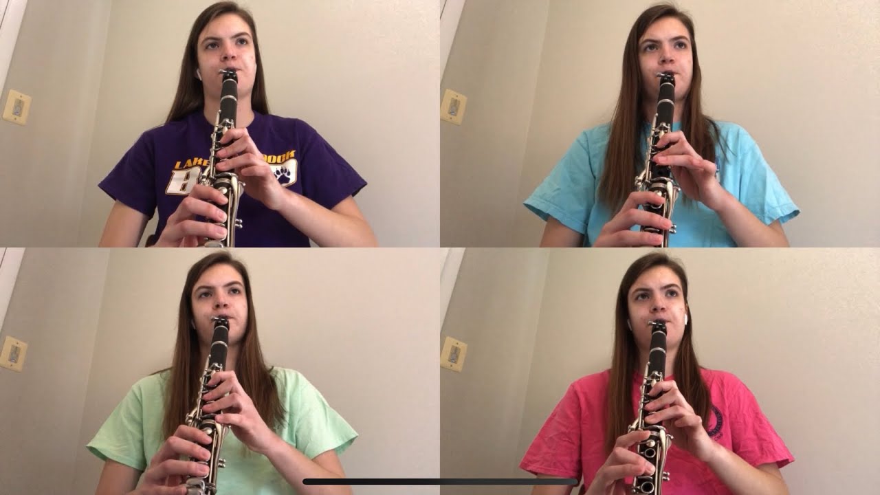 Somebody To Love Clarinet Quartet (Queen/Agioritis) - Clara Small - YouTube