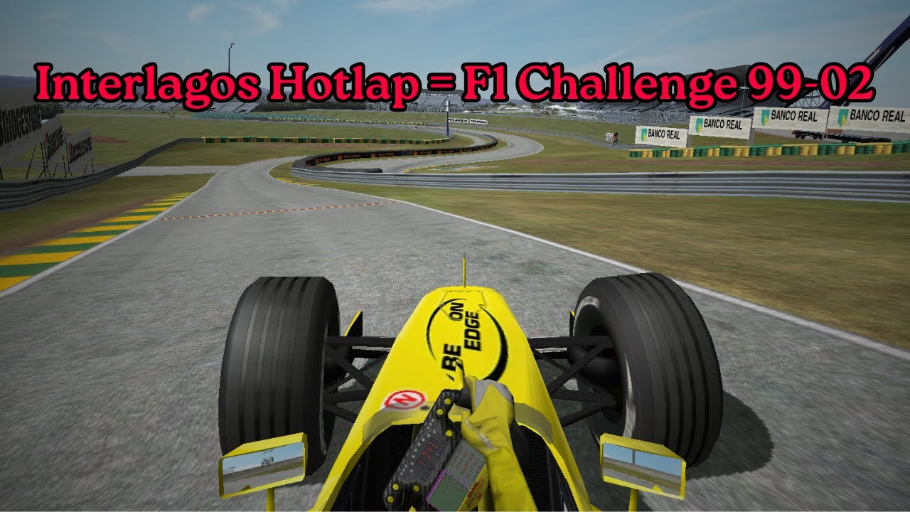 Jordan EJ12 Interlagos Hotlap - 1:15.941- F1 Challenge 99-02 - YouTube