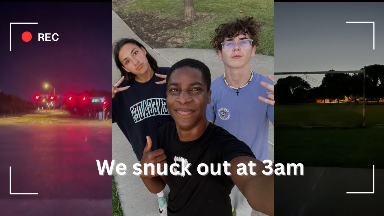 3 AM Sneak Out to Play Soccer! (ft. Drew & Kal) - YouTube