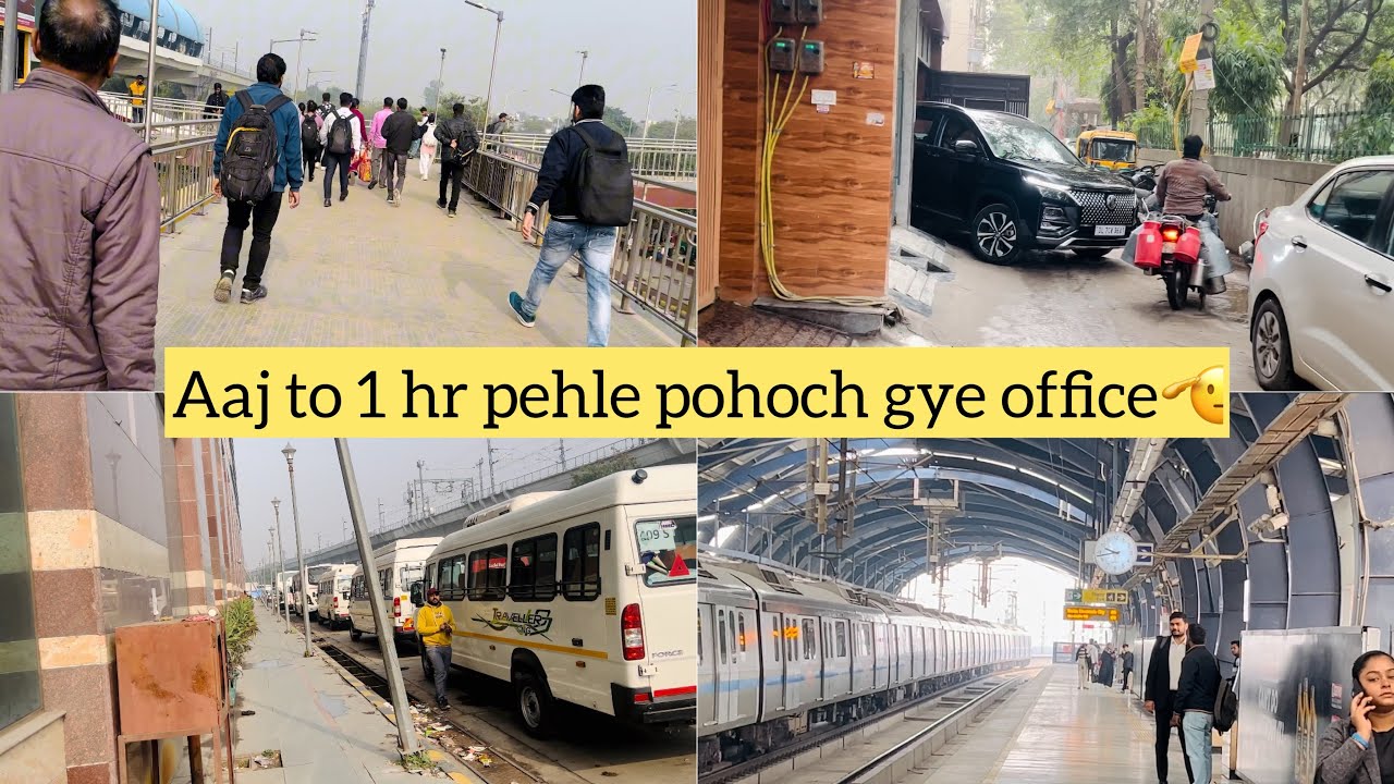 Aaj to Genpact office itni jaldi pohoch gaye😐 | Genpact Noida | Genpact ...