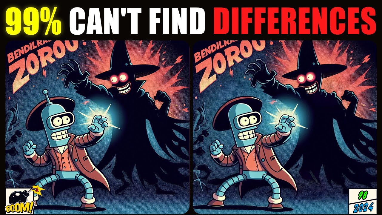 💣Spot The Difference: 99% Can't Find All Differences ️(Find The Difference #98) - YouTube