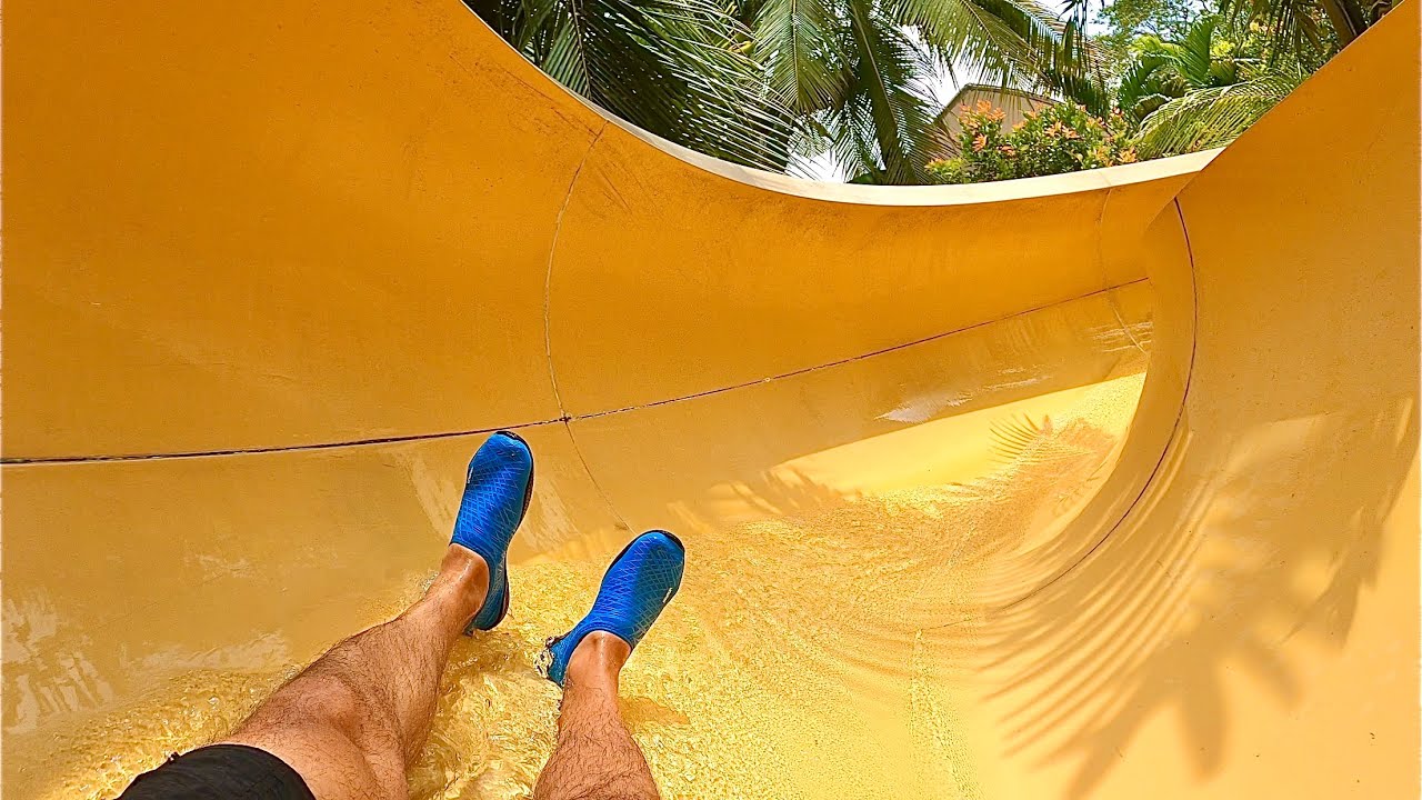 Caribbean Rider Water Slide at Wet World Water Park Shah Alam - YouTube