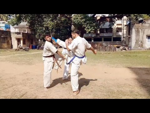 Free fight practice | Rapid round | For endurance | Karate and Fitness ...